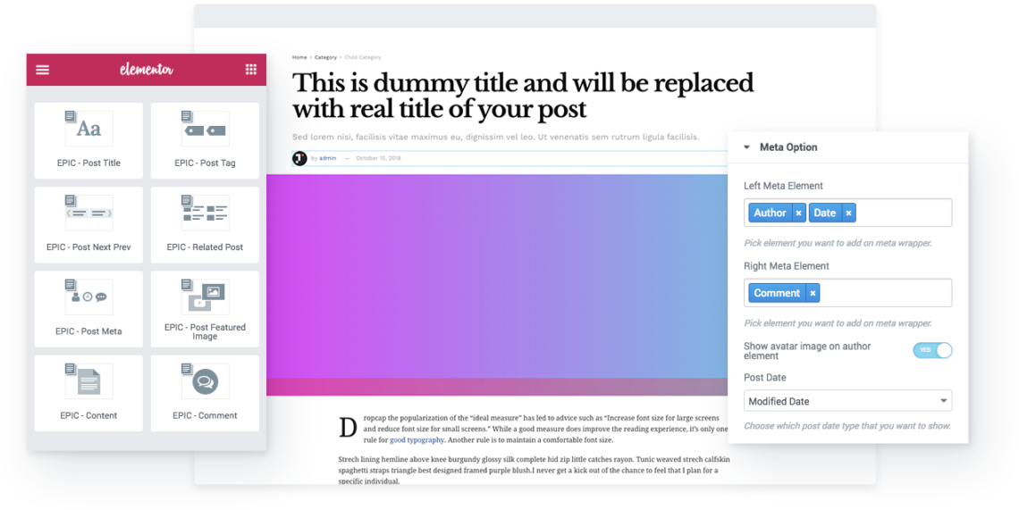 Epic News Element – News Blog Addons for Elementor & WPBakery Page Builder